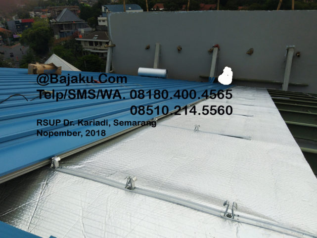 Atap BlueScope Lysaght Klip Lok BAJAKU Proyek RSUP Kariadi – BAJAKU
