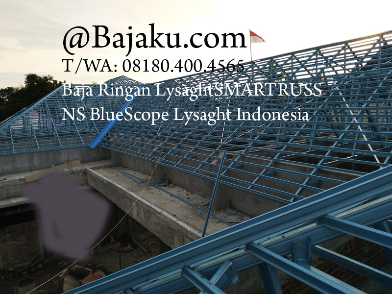 Purworejo Baja Ringan BlueScope SMARTRUSS BAJAKU proyek Rumah Tinggal ...